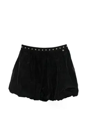 Liu Jo Studded Mini Skirt - Black