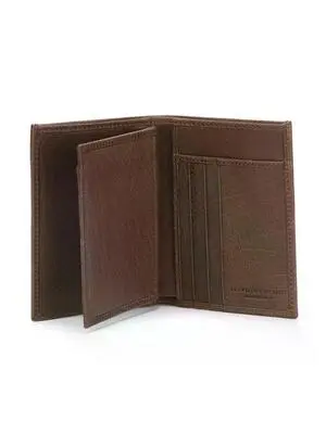 Brunello Cucinelli Embossed Logo Wallet