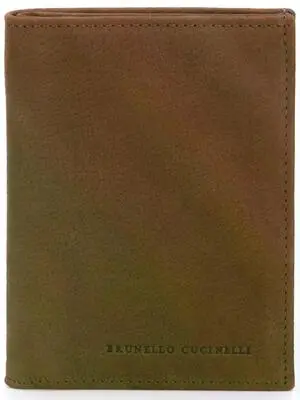 Brunello Cucinelli Billfold Wallet - Brown