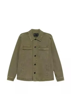 DONDUP Long-sleeve Pocket Shirt - Green