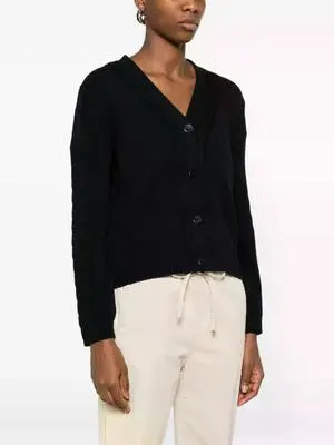 Max Mara Mmlmaster Buttoned Cable-knit Cardigan