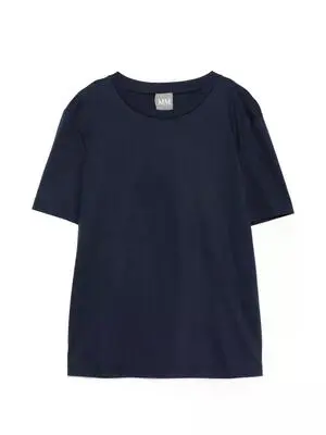 Max Mara Mmlastice Round-neck T-shirt - Blue