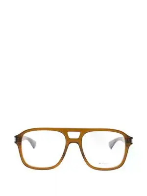 Saint Laurent Browline Optical Glasses - Brown