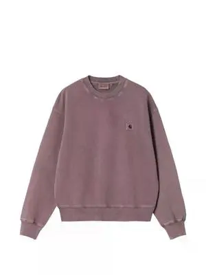 Carhartt Work In Progress Logo Sweater - Purple