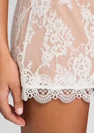 Retrofete Flavio Lace Mini Dress