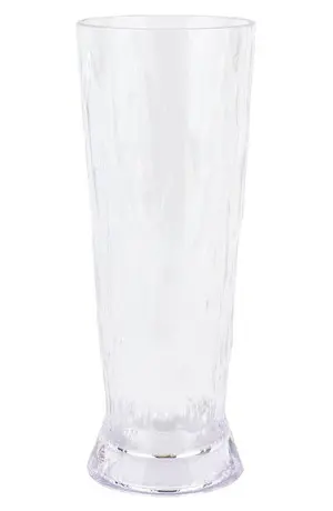 VIETRI Superglass Shatterproof Beer Glass - Clear