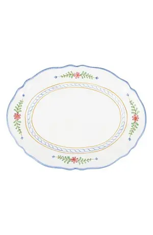 VIETRI Bella Rose Oval Platter - Multi