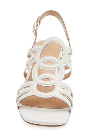 Regarde Le Ciel Amalia 07 Slingback Sandal - Naplak White