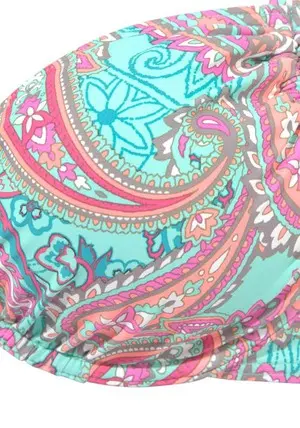 LASCANA Paisley Print Underwire Bikini Top