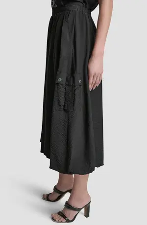 Dkny Bubble Cargo Midi Skirt