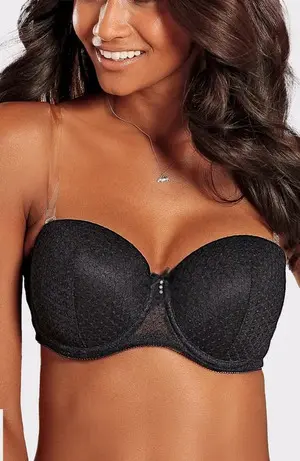 LASCANA Multiway Strapless T-shirt Bra - Black