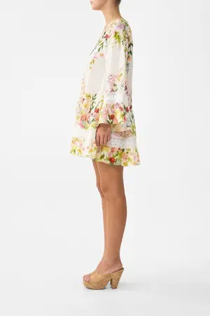 Camilla V Neck Tiered Dress