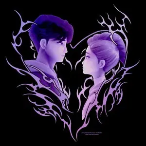 KPOP DEMON HUNTERS Jinu And Rumi Love Graphic Hoodie