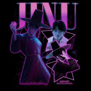 KPOP DEMON HUNTERS Jinu Saja Collage T Shirt