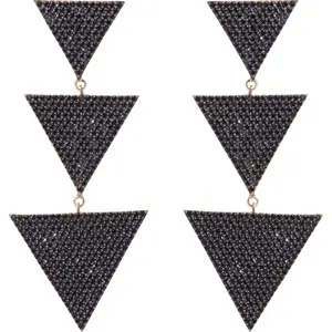 NICKHO REY Megan Triangle Drop Earrings