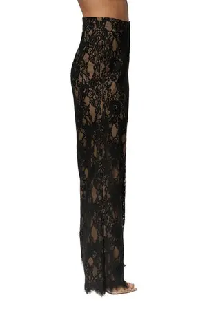 JLUXLABEL Forever Crush Lace Pant - Black