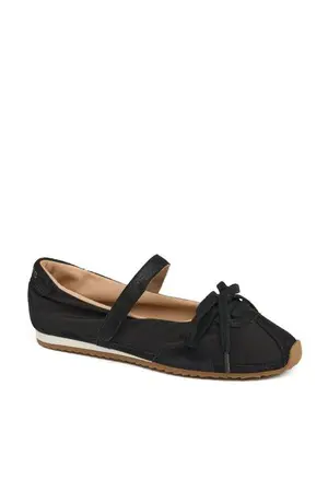 J/SLIDES NYC Pavia Mary Jane Sneaker - Black