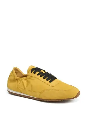J/SLIDES NYC Prisha Lace-up Sneaker - Mustard