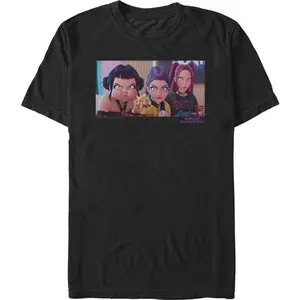 KPOP DEMON HUNTERS Angry Trio Scene T Shirt