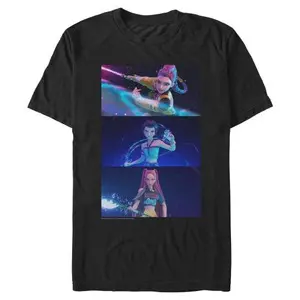 KPOP DEMON HUNTERS Group Shot Trio T Shirt