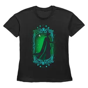 WICKED Elphaba Silhouette Frame Graphic T-shirt - Black