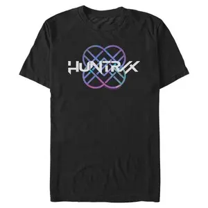 KPOP DEMON HUNTERS Huntrix Holographic Logo T Shirt