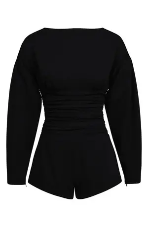 House Of Cb Elisetta Long Sleeve Romper