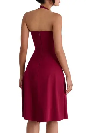House Of Cb Carolla Halter Mini Dress