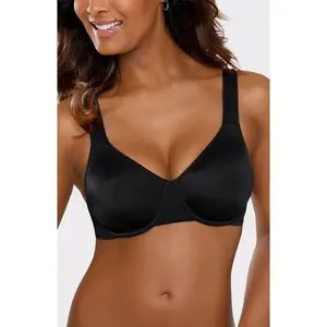 LASCANA Unlined Underwire T-shirt Bra Black