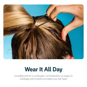 GIMME BEAUTY Low Profile Hair Bands - Light Brown
