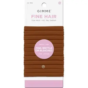 GIMME BEAUTY Fine Fit Hair Bands - Red
