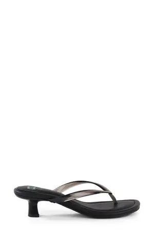 Bc Footwear Starburst Kitten Heel Sandal - Black