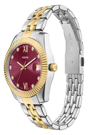 Fossil Scarlette Two-tone Bracelet Watch