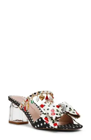 Betsey Johnson Kayleen Sandal - Black Multi
