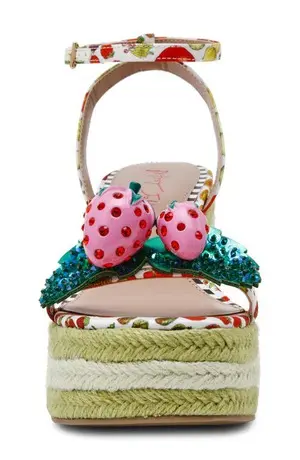 Betsey Johnson Bobbie Platform Wedge Sandal