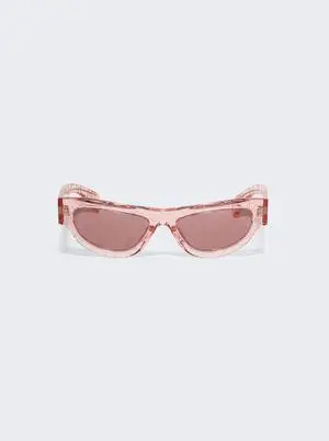 Gucci Monogram Cat-eye Sunglasses - Pink