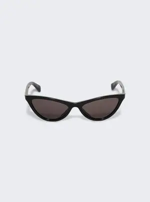 Bottega Veneta Cat-eye Sunglasses - Black