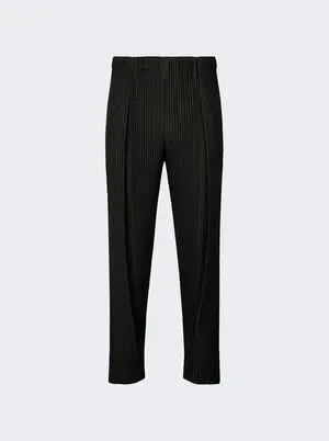 HOMME PLISSÃ ISSEY MIYAKE Tailored Pleated Pants - Black