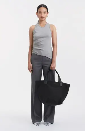 VEECOLLECTIVE Medium Porter Essence Recycled Paper Nylon Tote