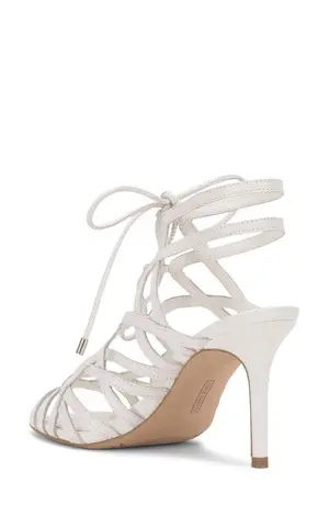 Vince Camuto Tilly Ankle Wrap Sandal - Bianco