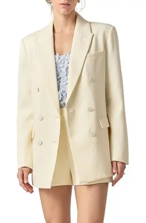 English Factory Double Breasted Jacket