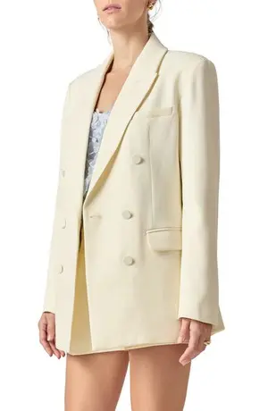 English Factory Double Breasted Jacket