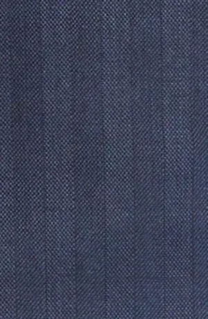 TOM FORD Wool Sharkskin Herringbone Suit - Navy