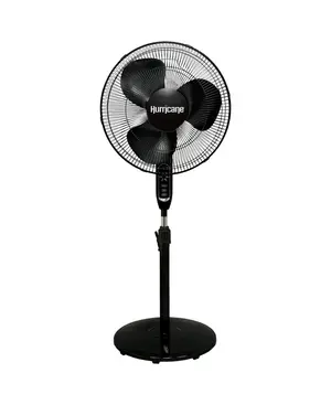 HURRICANE Supreme 16" 3 Speed Oscillating Stand Pedestal Fan With Remote - No Color