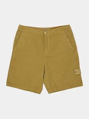 Stone Island Cotton Canvas Shorts