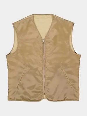 MAISON MARGIELA Padded Reversible Gilet - Beige