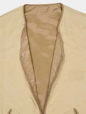 MAISON MARGIELA Padded Reversible Gilet - Beige