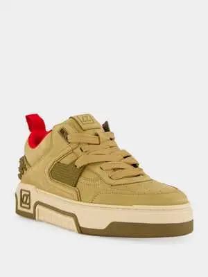 CHRISTIAN LOUBOUTIN Astroloubi Reversed Calf Leather Sneaker