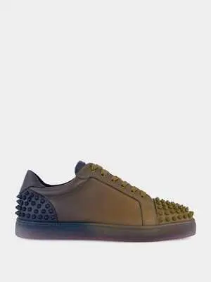 CHRISTIAN LOUBOUTIN Bronzo And Night Blue Seavaste 2 Sneakers - Brown