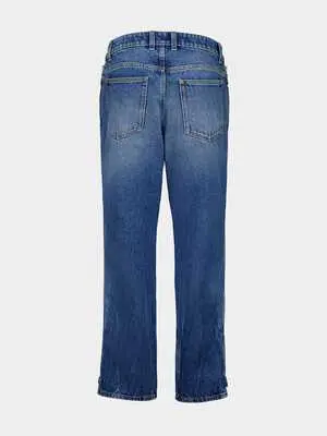 Rabanne Zip-detail Cropped Jeans
